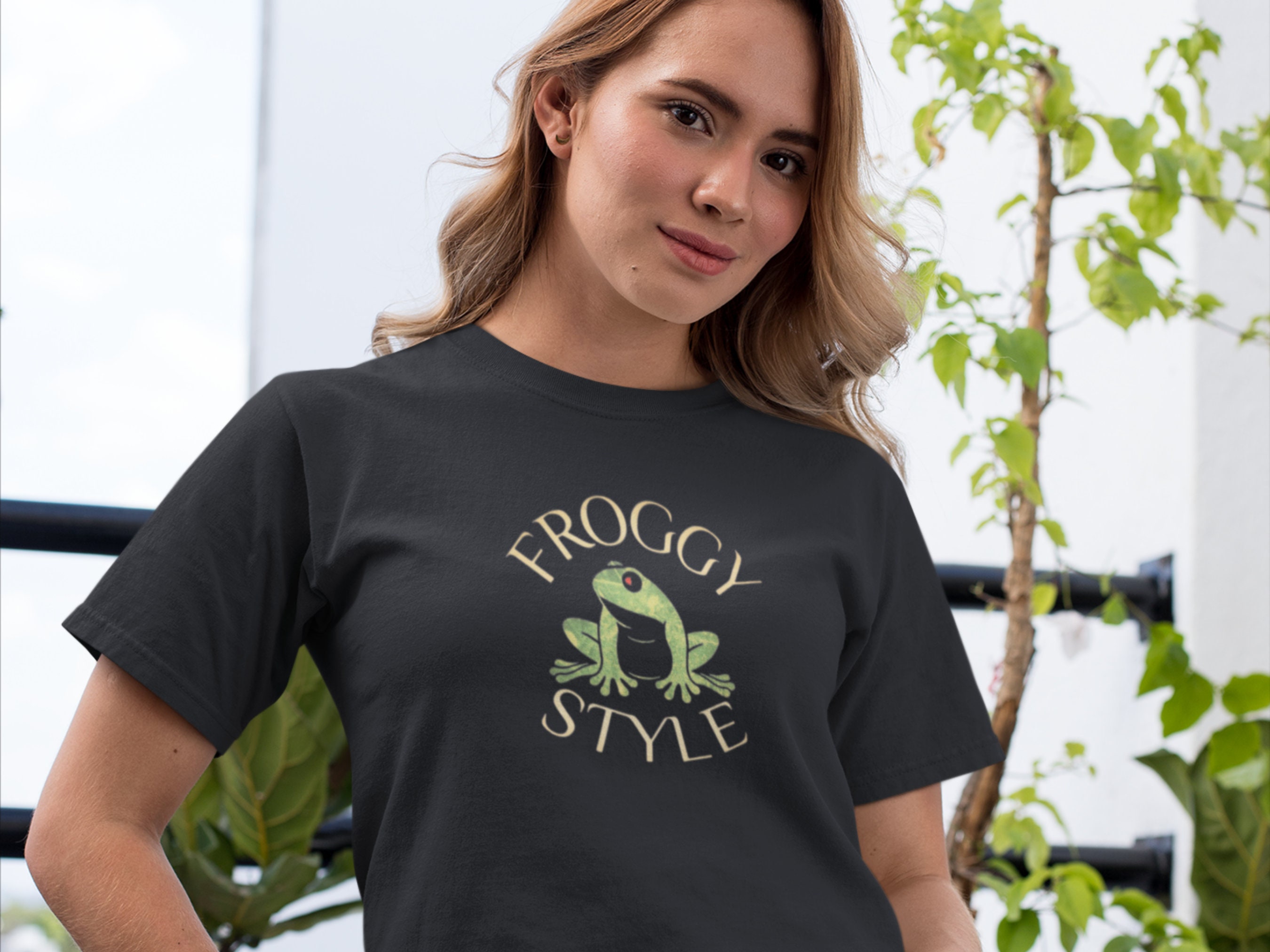 Froggy Style / Vintage Style Shirt Retro T-shirt Frog Kung - Etsy
