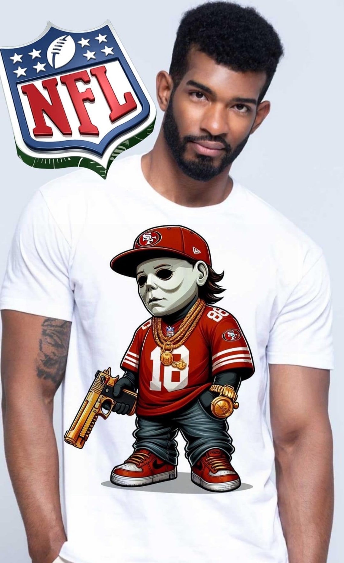 Scary Masked NFL Team - Etsy