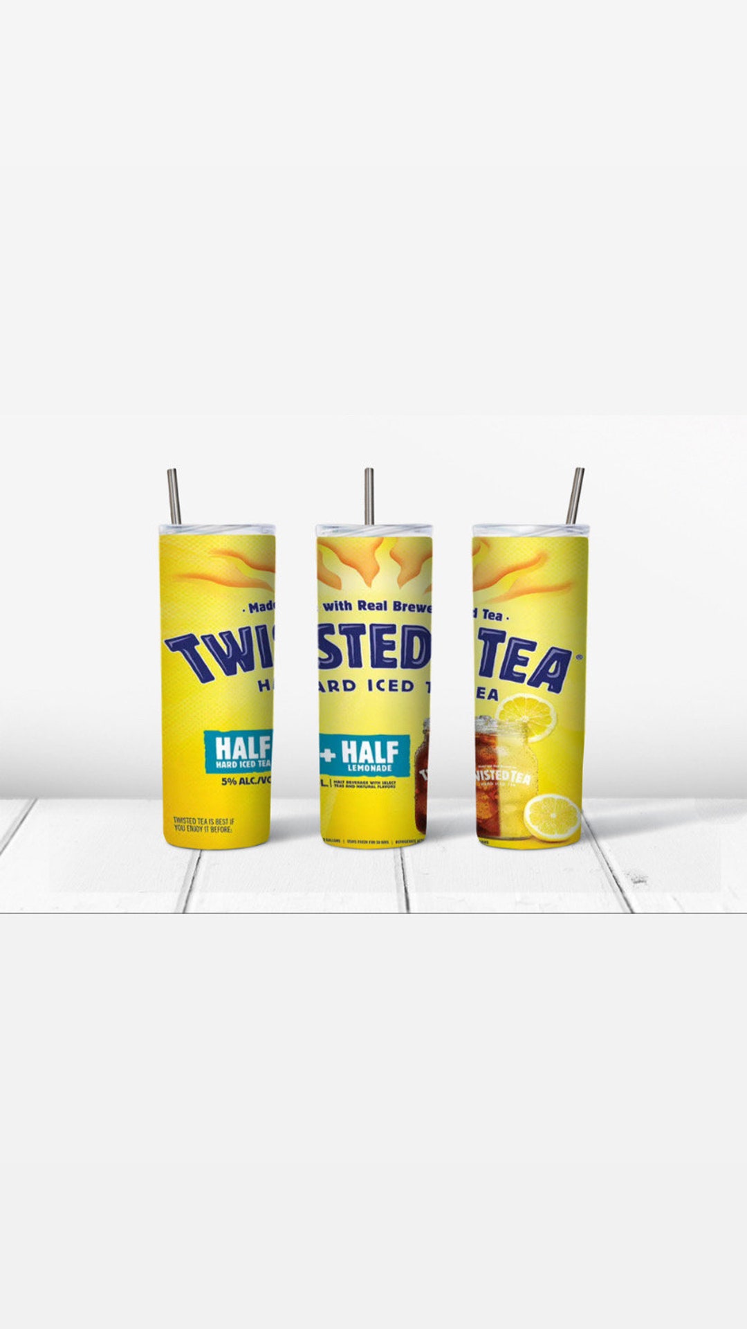 Twsted Tea Tumbler - Etsy