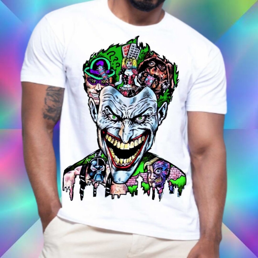 Cartoon Collage Characters Shirts - Etsy