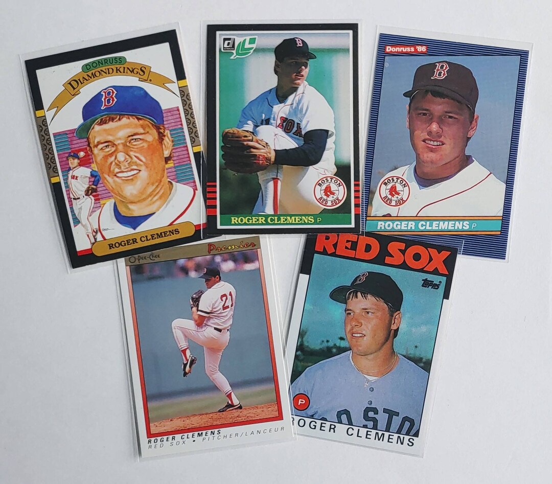 Roger Clemens ROOKIE Card 33 Baseball Cards to Choose From 1985-1993 ...
