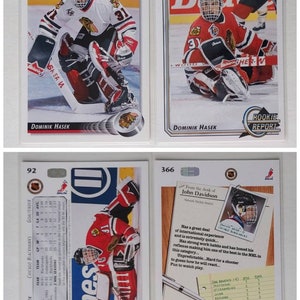 Dominik Hasek ROOKIE Cards 11 Hockey Cards to Choose From | Etsy