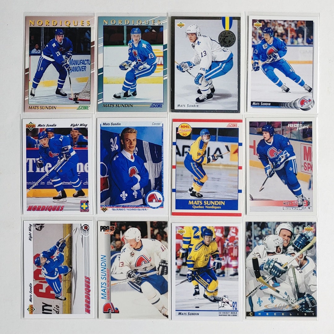 Mats Sundin ROOKIE Cards Included in 12-card Lot 1990-1994 Toronto ...
