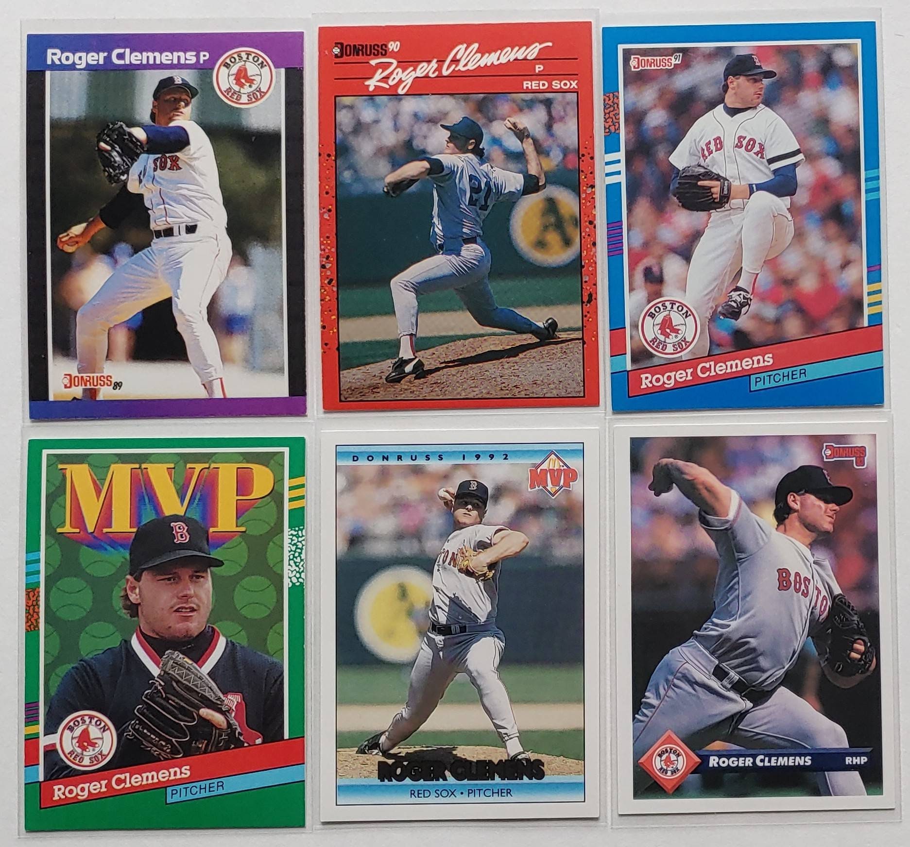 Roger Clemens ROOKIE Card 33 Baseball Cards to Choose From 1985-1993 ...