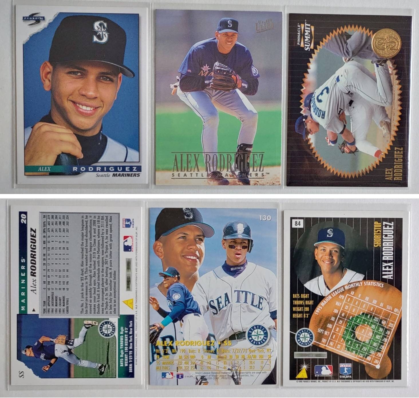 Alex Rodriguez ROOKIE Cards 18 Baseball Cards to Choose - Etsy