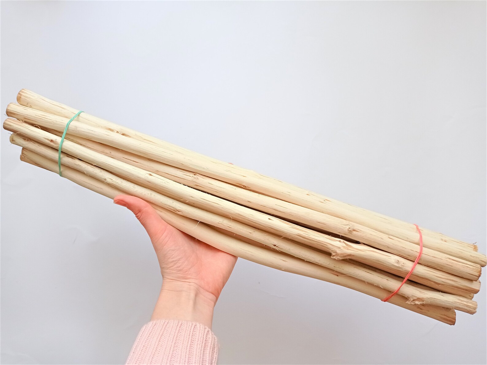 Hazel Wood Stick 1pcs 50cm 19 Rustic Wood Branch - Etsy