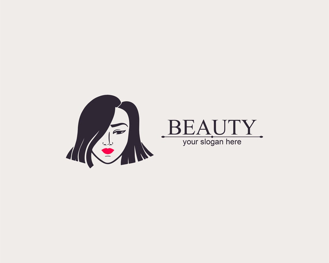 Beauty Logo Design Salon Logo Cosmetic Logo Women's - Etsy