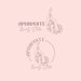Hair Logo Design, Female Flowers, Head Drawing, Line Logo, Simple Stamp ...