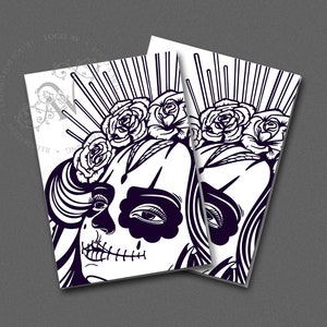 Dia De Los Muertos Day of the Dead. Greeting Card or Party | Etsy