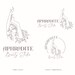 Hair Logo Design, Female Flowers, Head Drawing, Line Logo, Simple Stamp ...