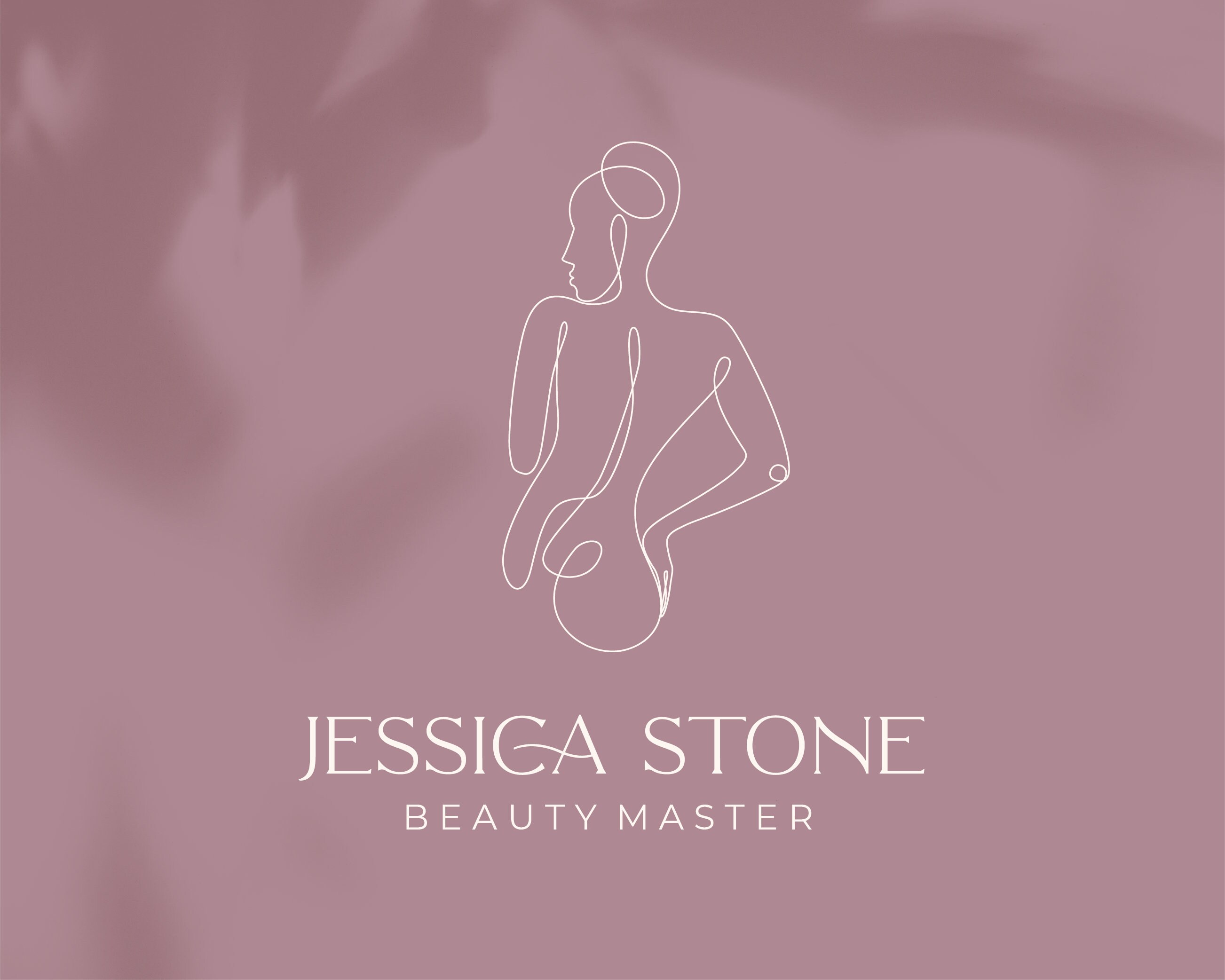 Female Body Line Logo, Woman Logo Design, Head Drawing, Line Logo ...