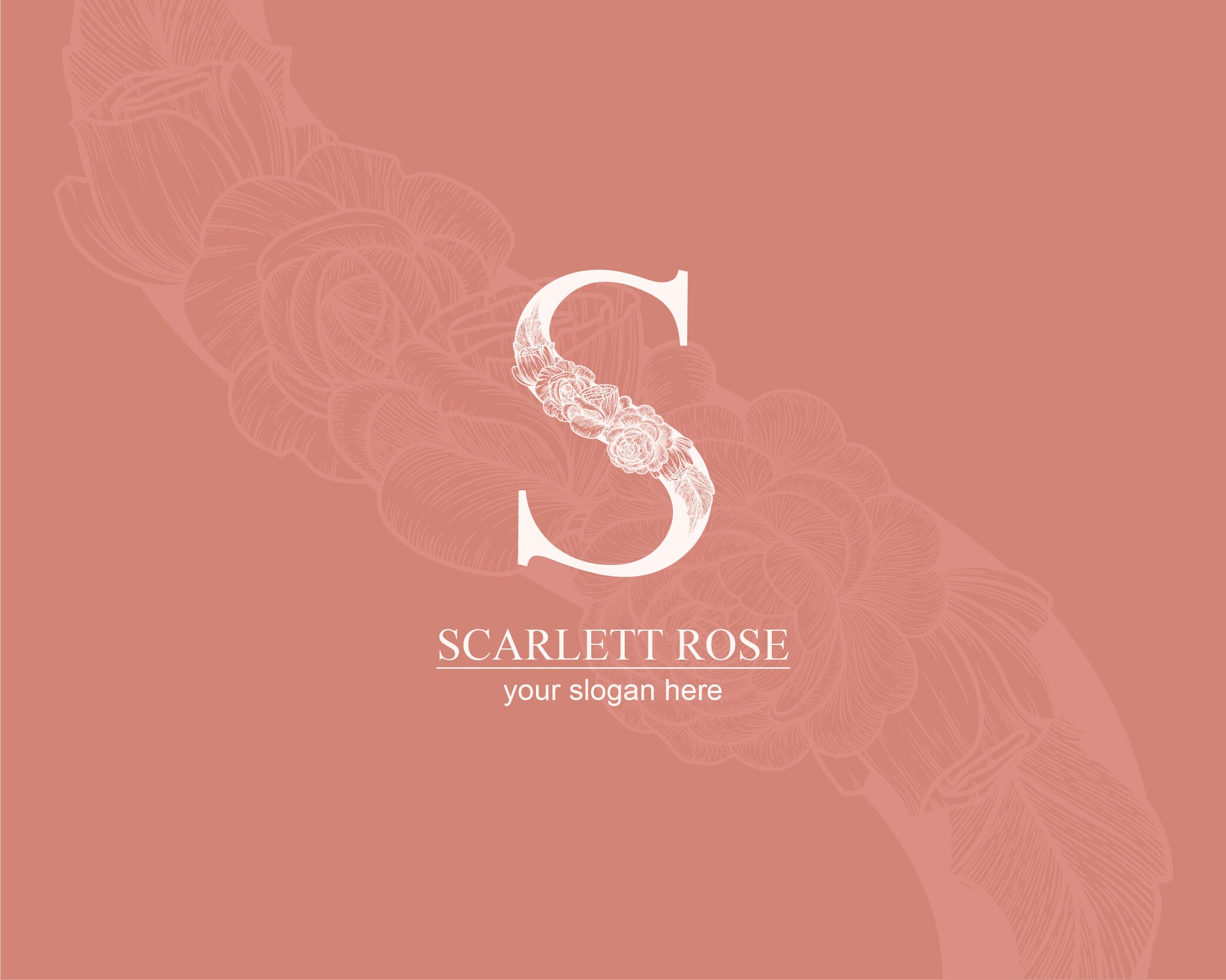 Letter S In Rose