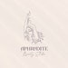 Hair Logo Design, Female Flowers, Head Drawing, Line Logo, Simple Stamp ...