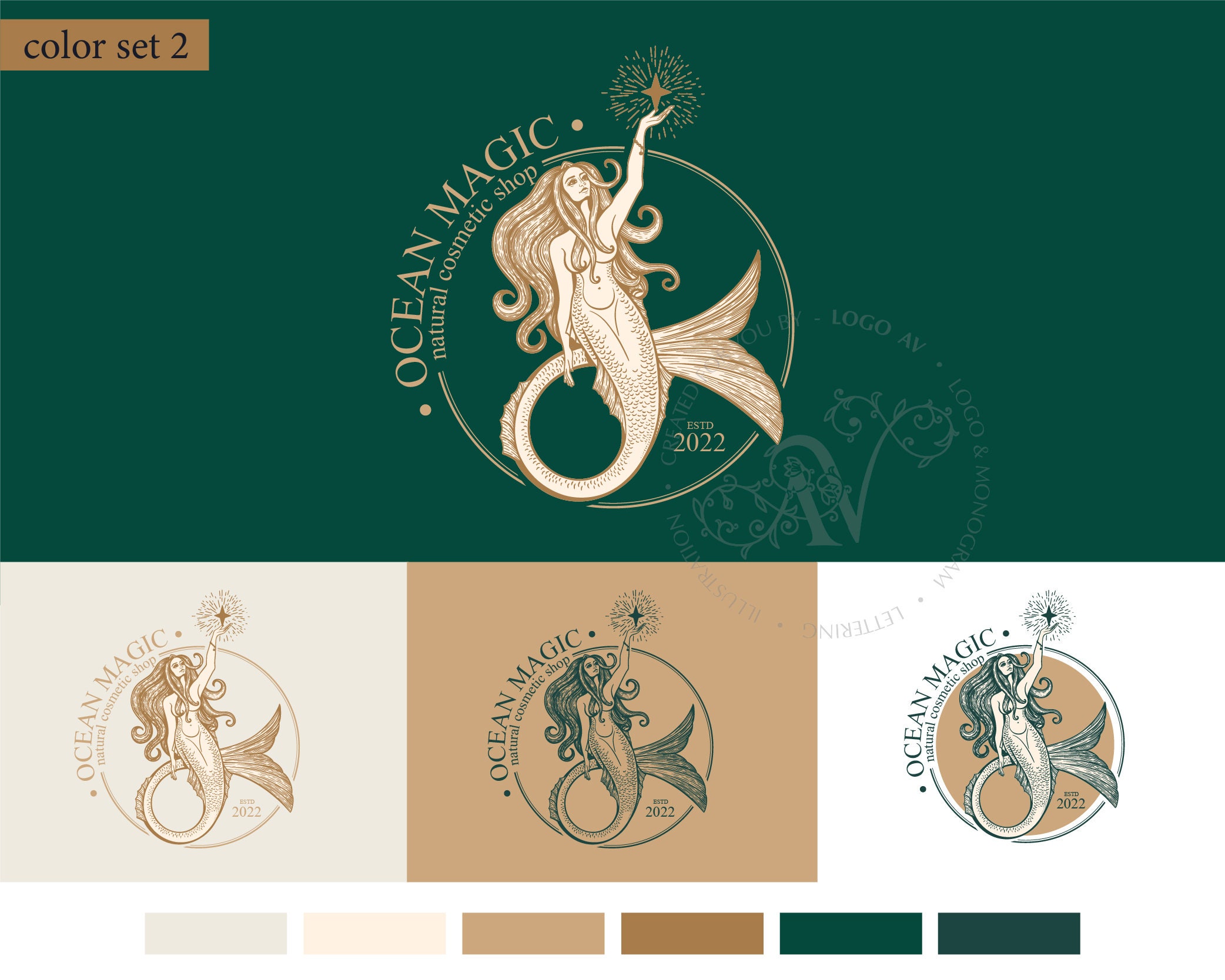 Mermaid Marine Logo
