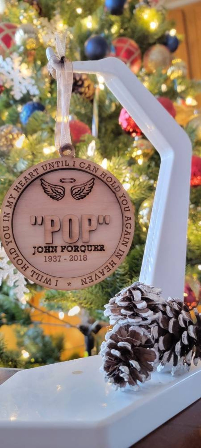 Memorial Ornament: Loved One Remembrance - Etsy