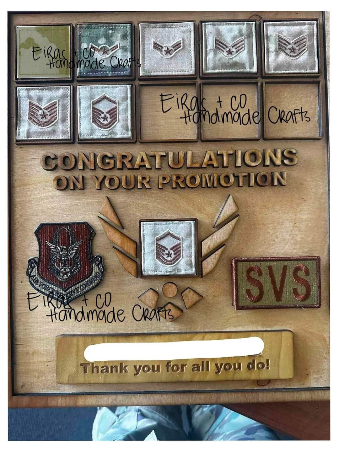 Military Progression Plaque - Etsy