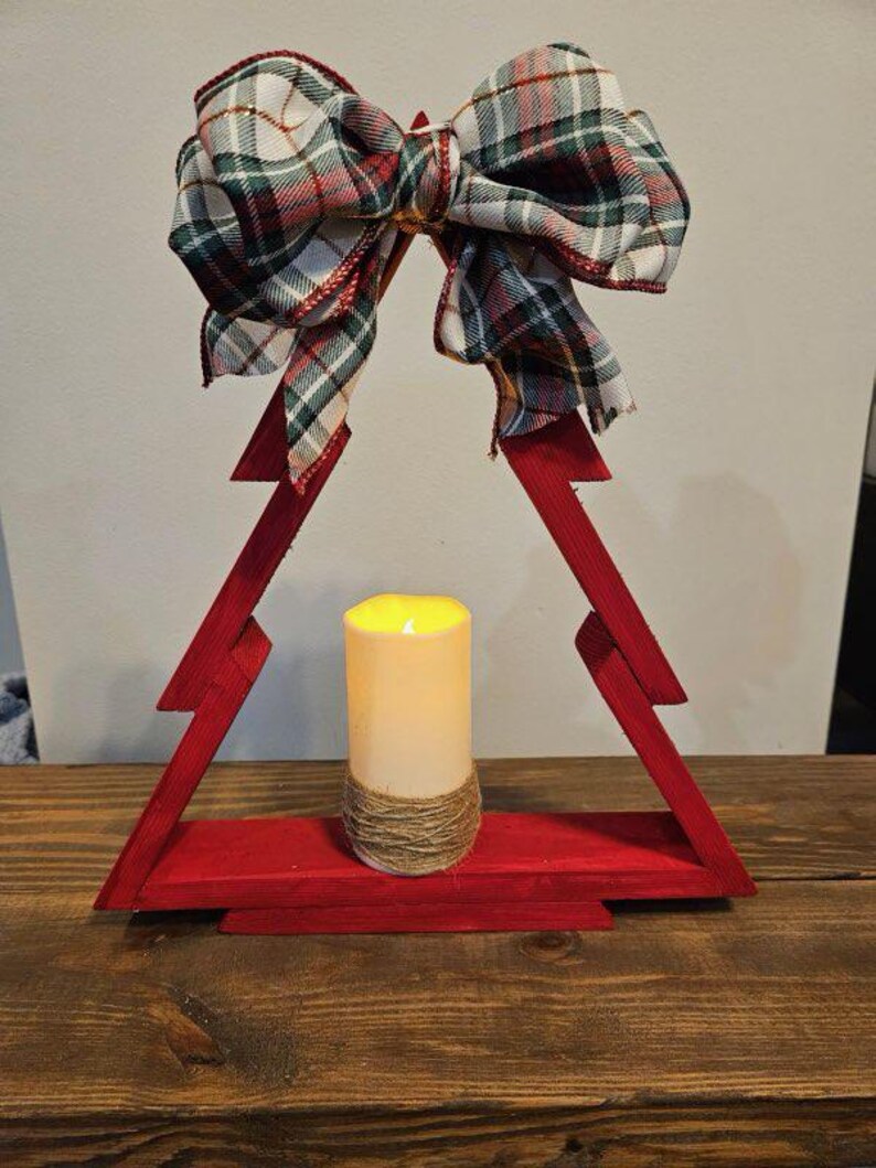 15" Wood Christmas Trees - Etsy