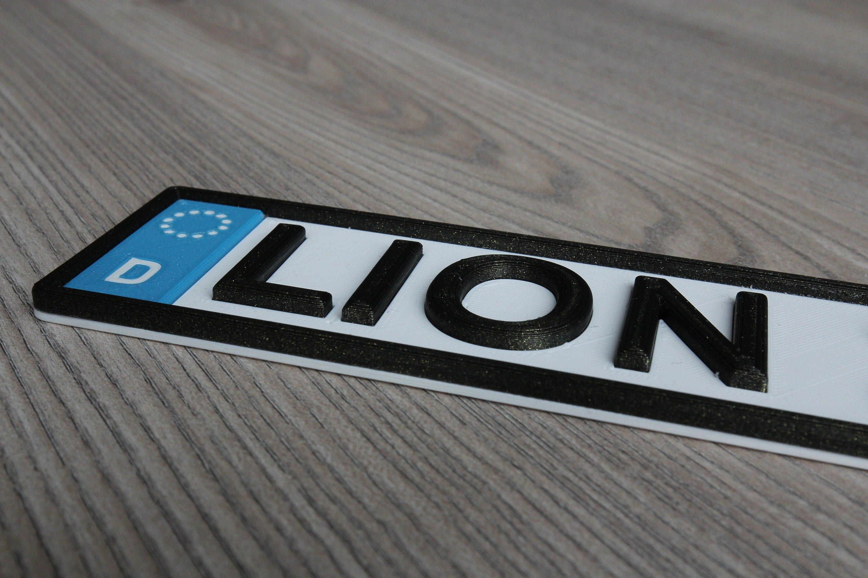 Nummernschild / Kennzeichen / Namensschild / Personalisierung / Kinder ...