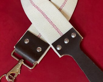 LARGE 3.25" Wide Flax Linen Canvas Strop for Straight Razors - Etsy