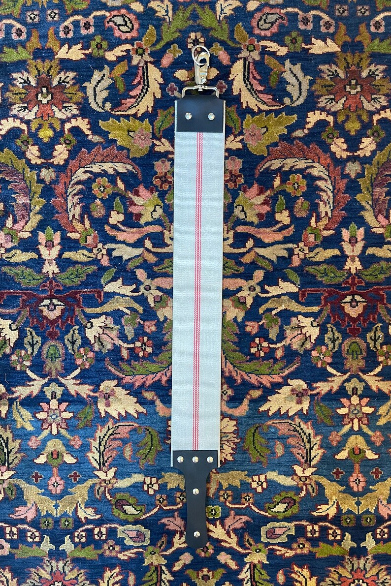 LARGE 3.25 Wide Flax Linen Canvas Strop for Straight Razors - Etsy