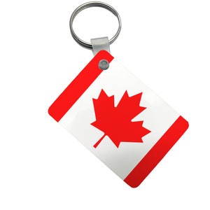 Country Flag ID Tags (keyrings) Double Sided Print World Flags - World ...