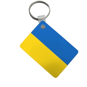 Country Flag ID Tags (keyrings) Double Sided Print World Flags - World ...