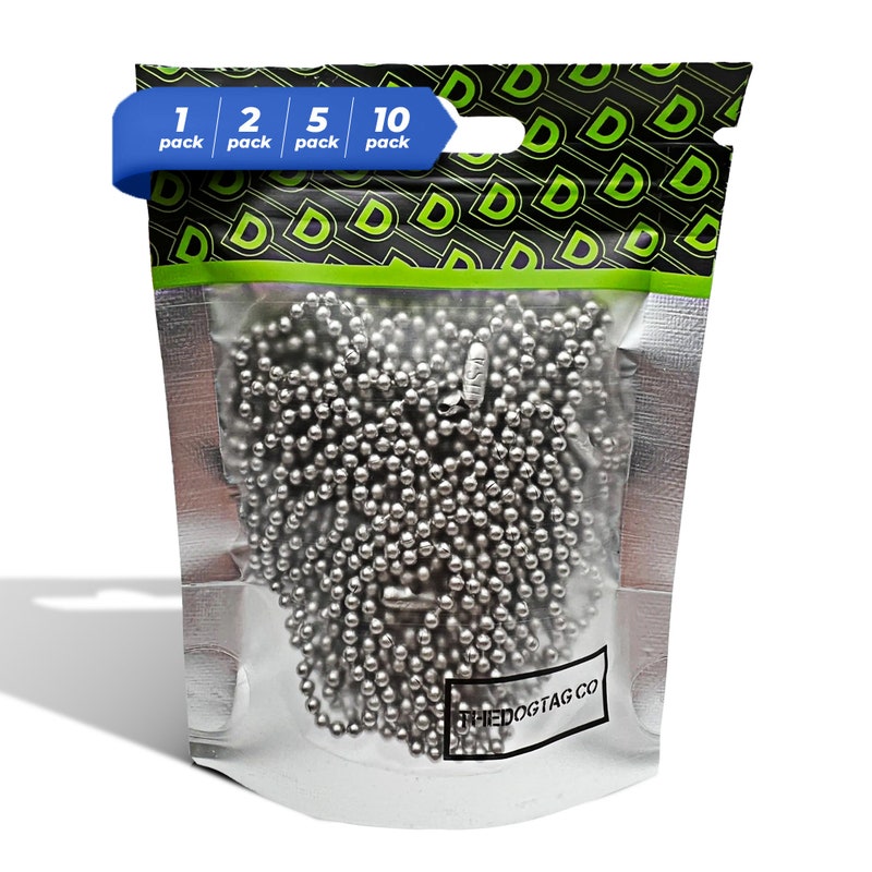 Military Dog Tags Chains - Etsy UK