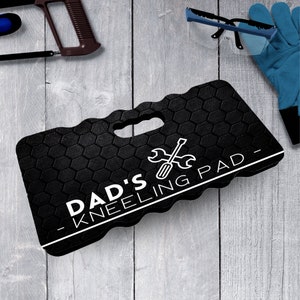 Personalised Dad's Kneeling Pad (design 1) High-density Thick Foam ...