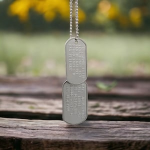 Captain JOHN PRICE Military Dog Tag Set US Cosplay Stainless Steel ...