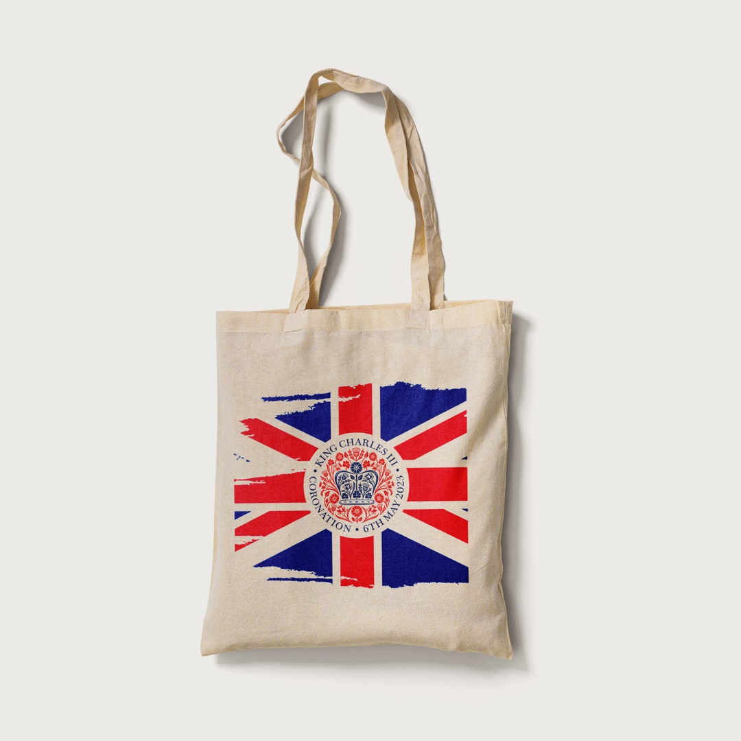 Royal Coronation Tote Bag 6th May 2023 - OFFICIAL Emblem - British ...