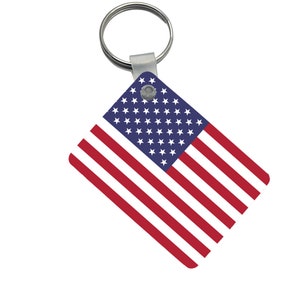 Country Flag ID Tags (keyrings) Double Sided Print World Flags - World ...