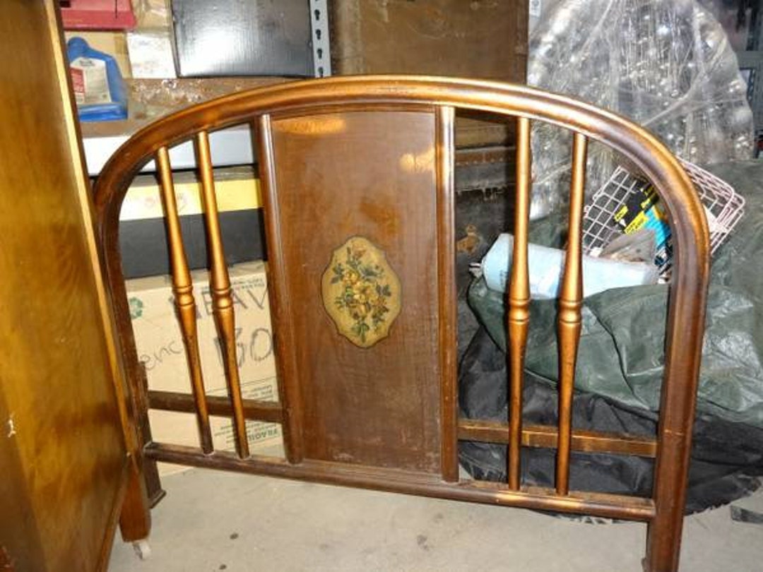 Antique Twin Metal Bed Frame. Early 1900s Footboard Only Etsy
