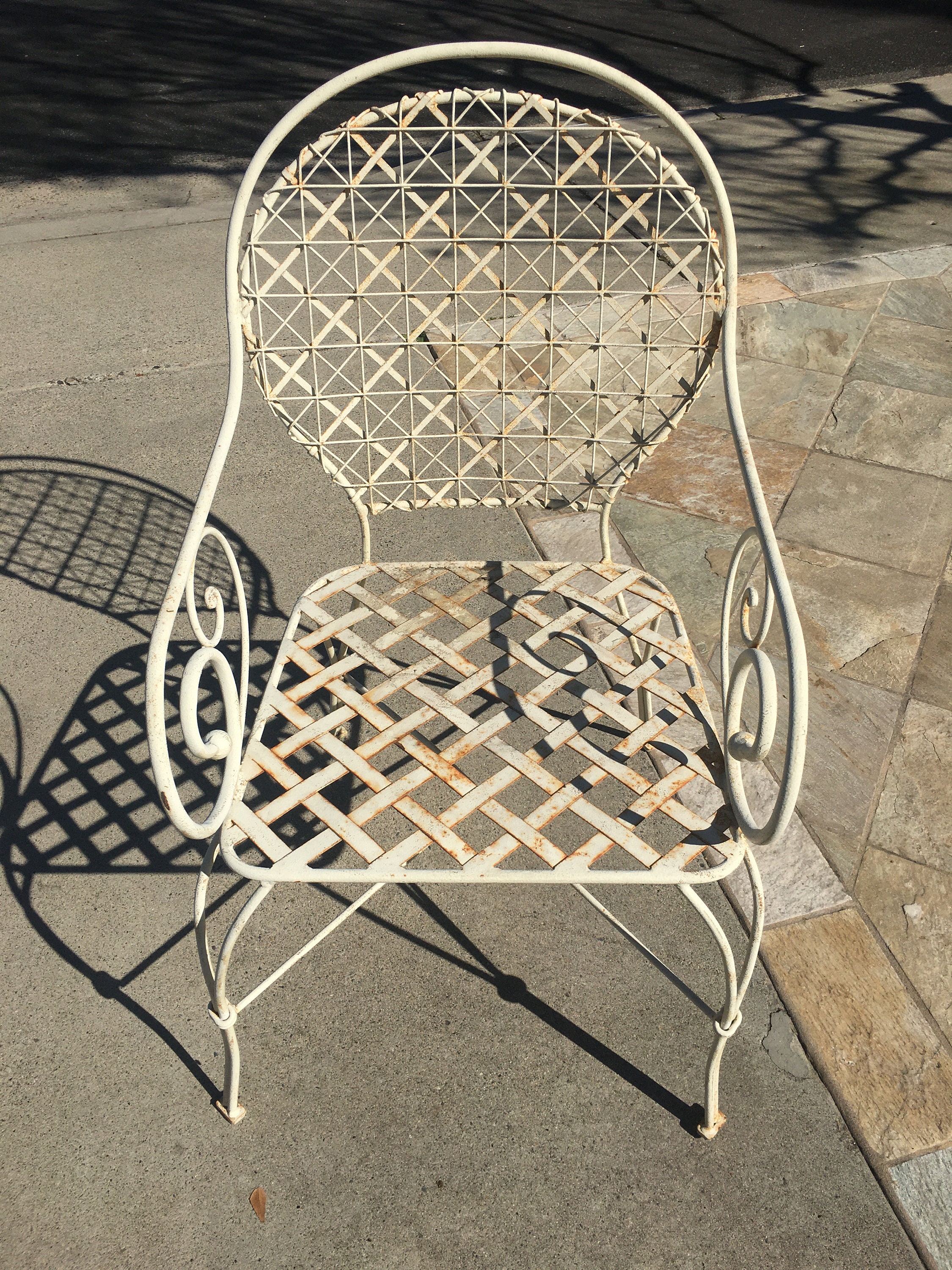 Vintage French Bistro Patio Set - Etsy