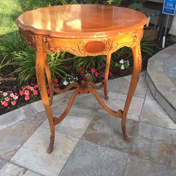 Antique Side Table - Etsy