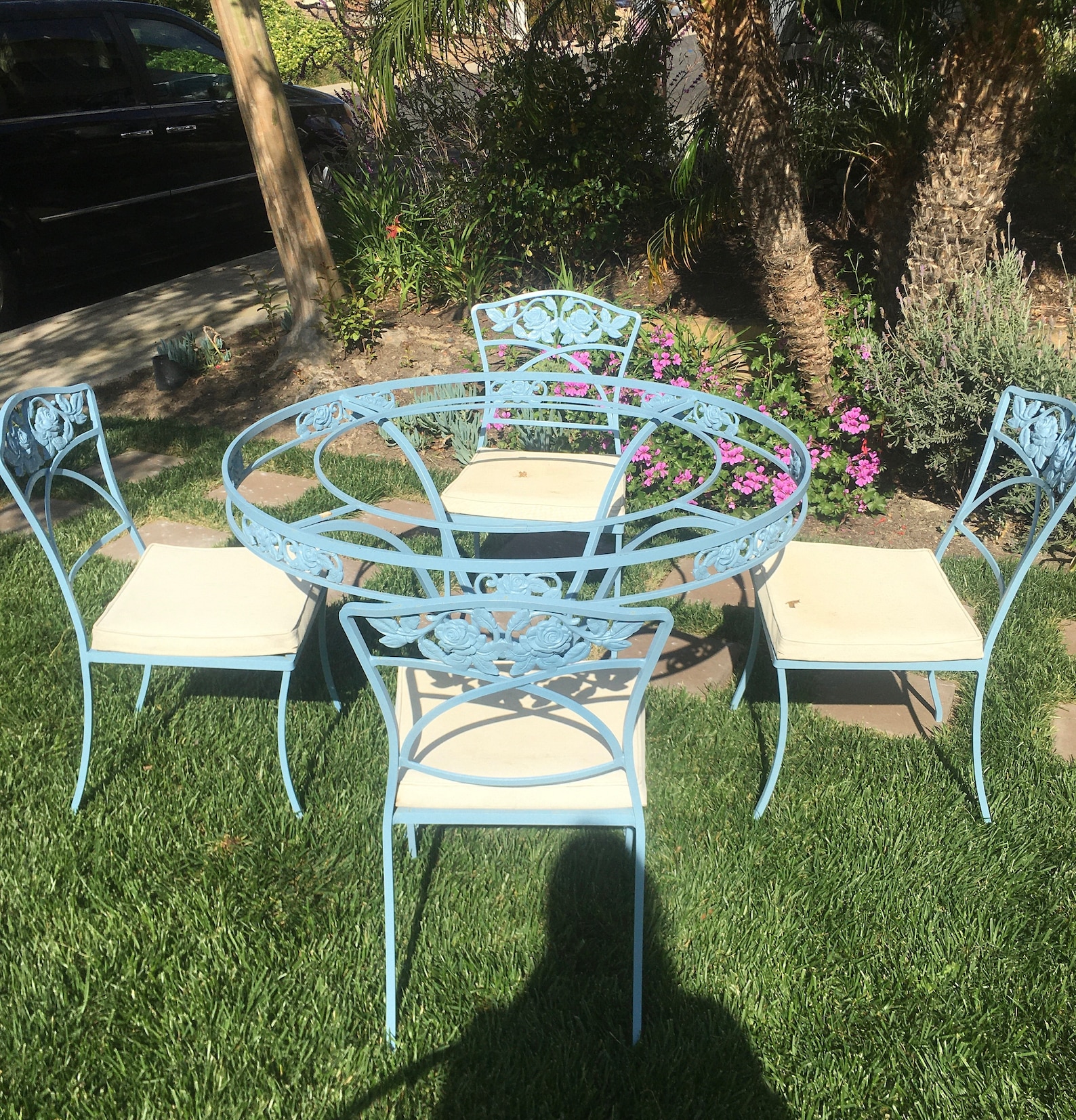 Vintage O.W. Lee Patio Set - Etsy