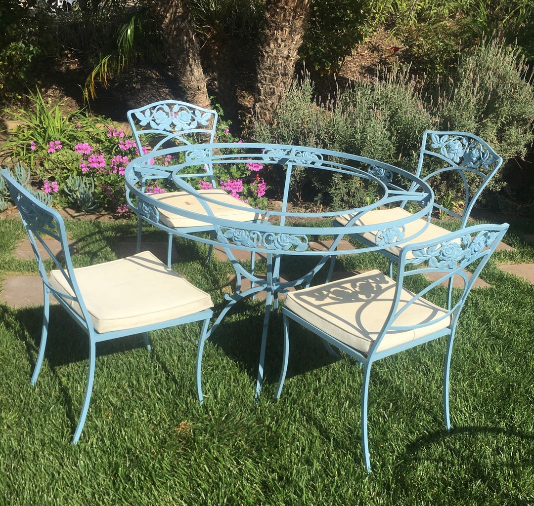 Vintage O.W. Lee Patio Set Etsy UK