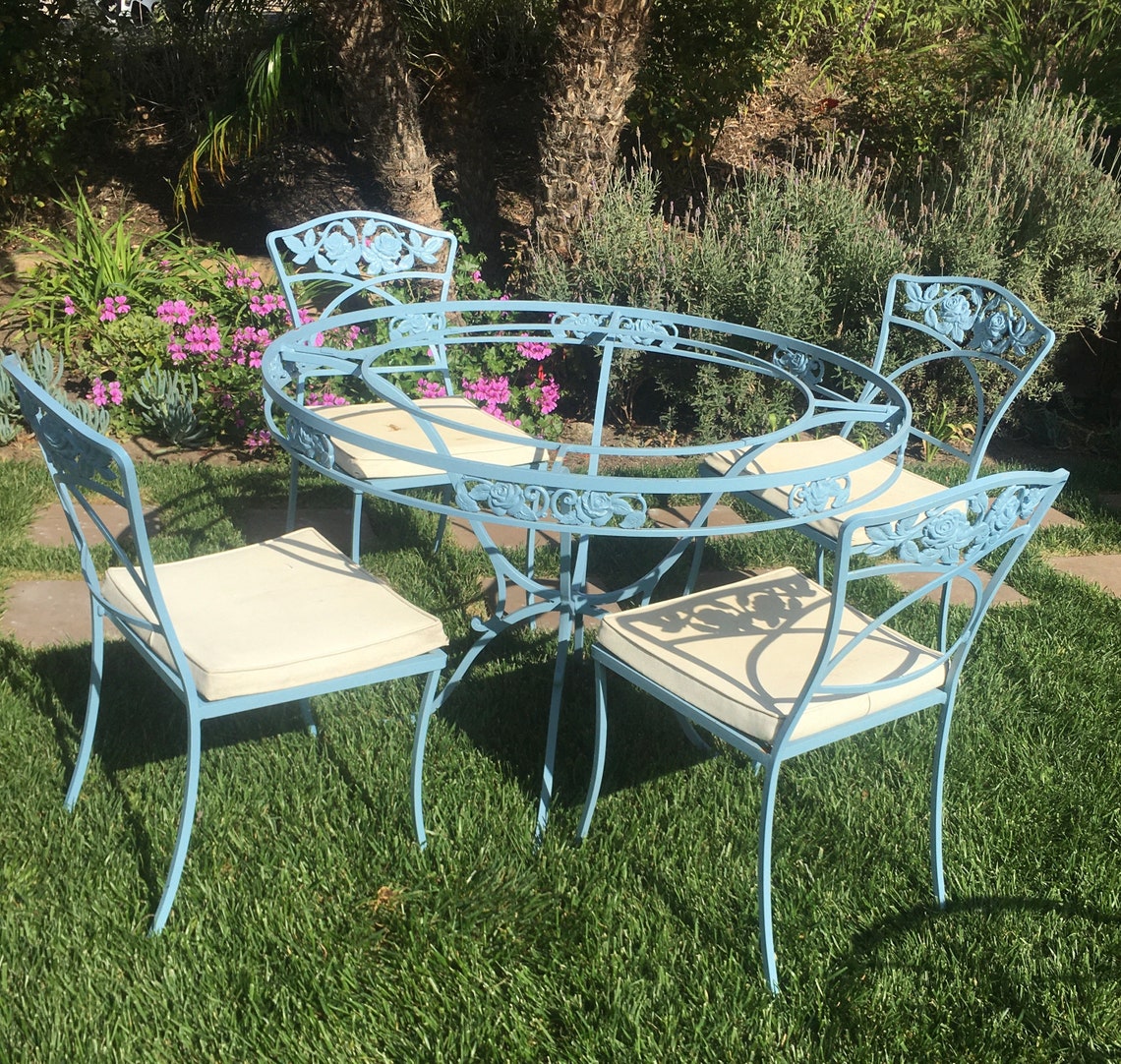 Vintage O.W. Lee Patio Set - Etsy