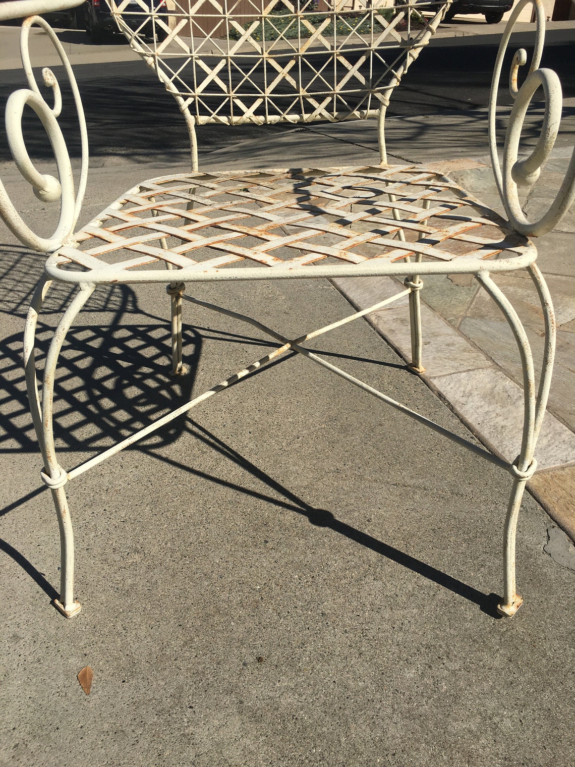 Vintage French Bistro Patio Set - Etsy