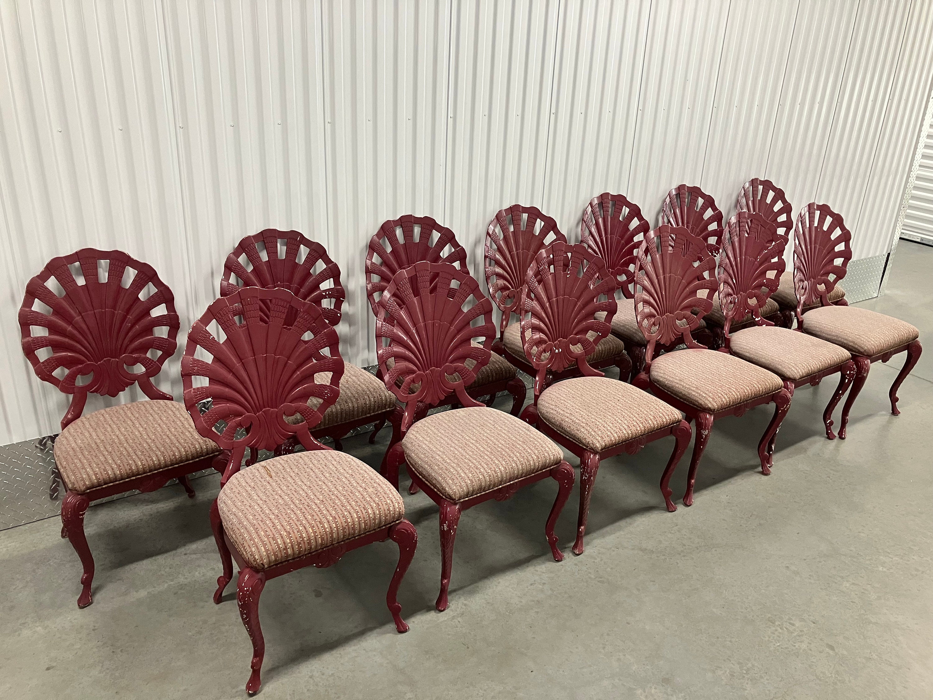 Large Set of Brown Jordan Grotto Chairs and Table Bases - Etsy