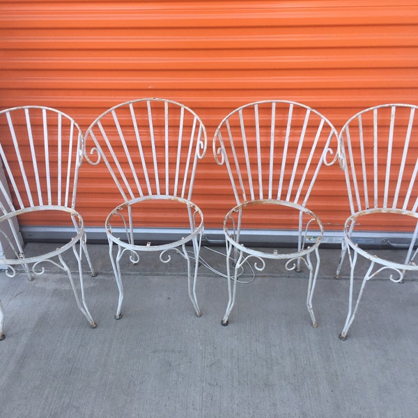 Wrought Iron Chairs - Etsy