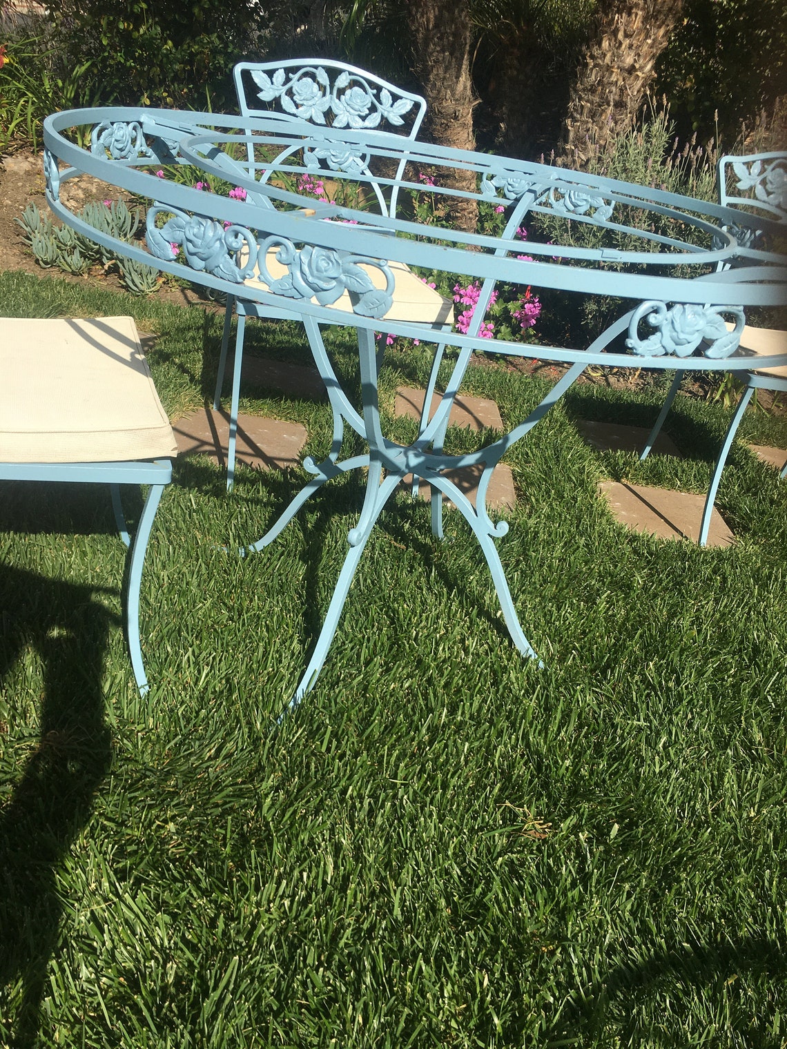 Vintage O.W. Lee Patio Set - Etsy