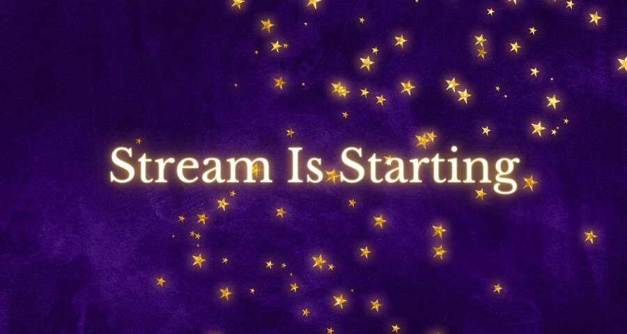 3x Mystic Purple Twitch Banner Screens / Starting, BRB, Ending / Witchy ...