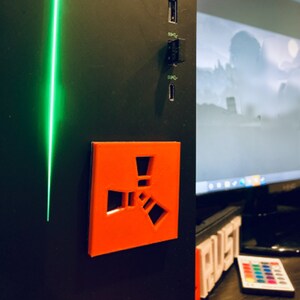 Rust Video Game 3D Decal Sticker - Etsy