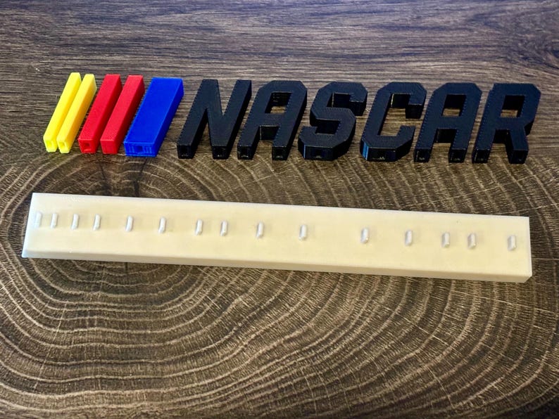 3D Printed NASCAR Desk Sign: Motorsport Decor, Car Guy Gift - Etsy