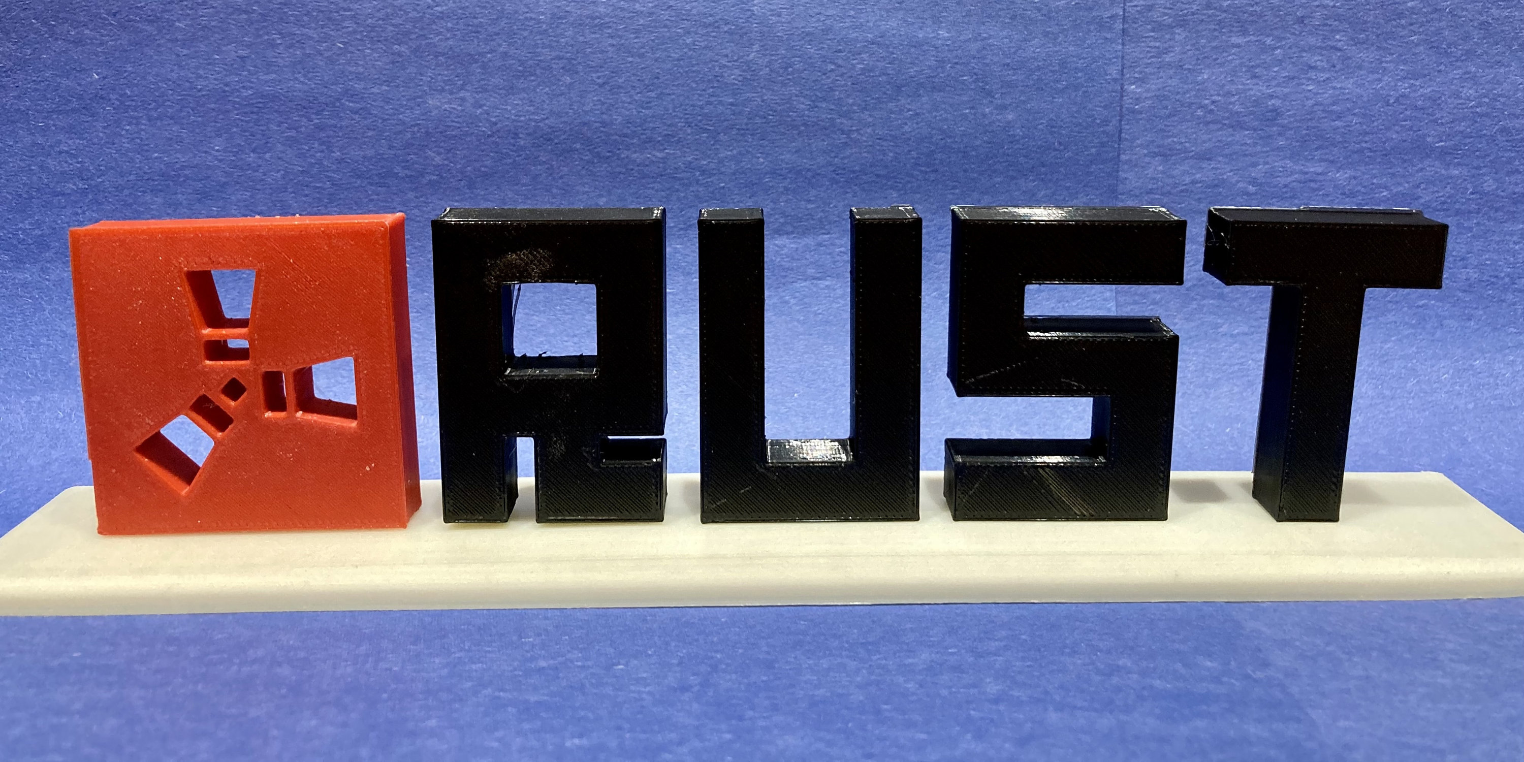 Rust Videogame Stand-Up Sign with Rust Logo Text and Base - Etsy.de