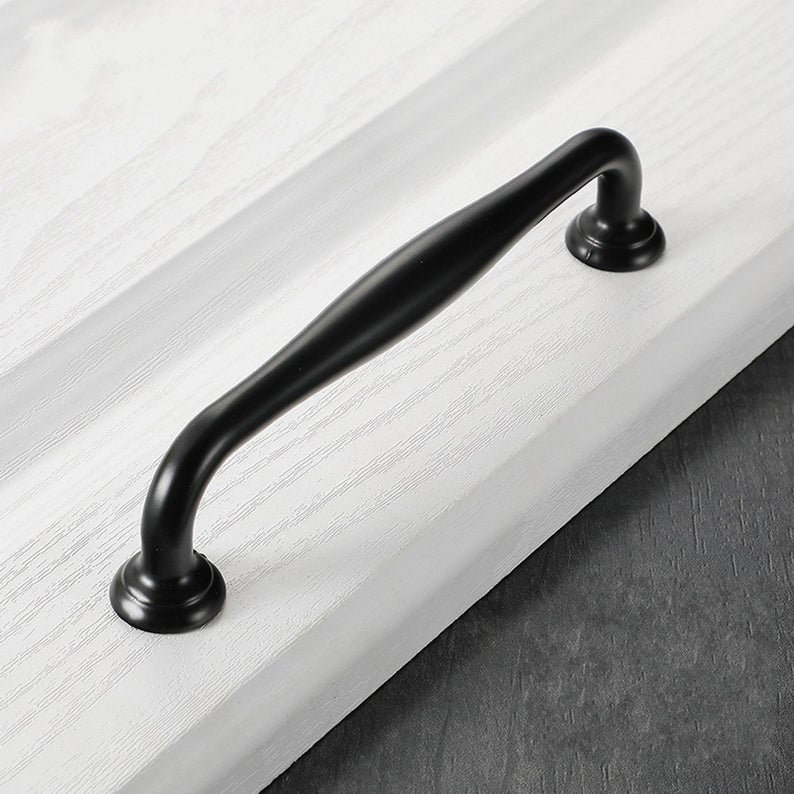 Black Door Handles Drawer Pulls Handles Dresser Pull Handle Kitchen ...