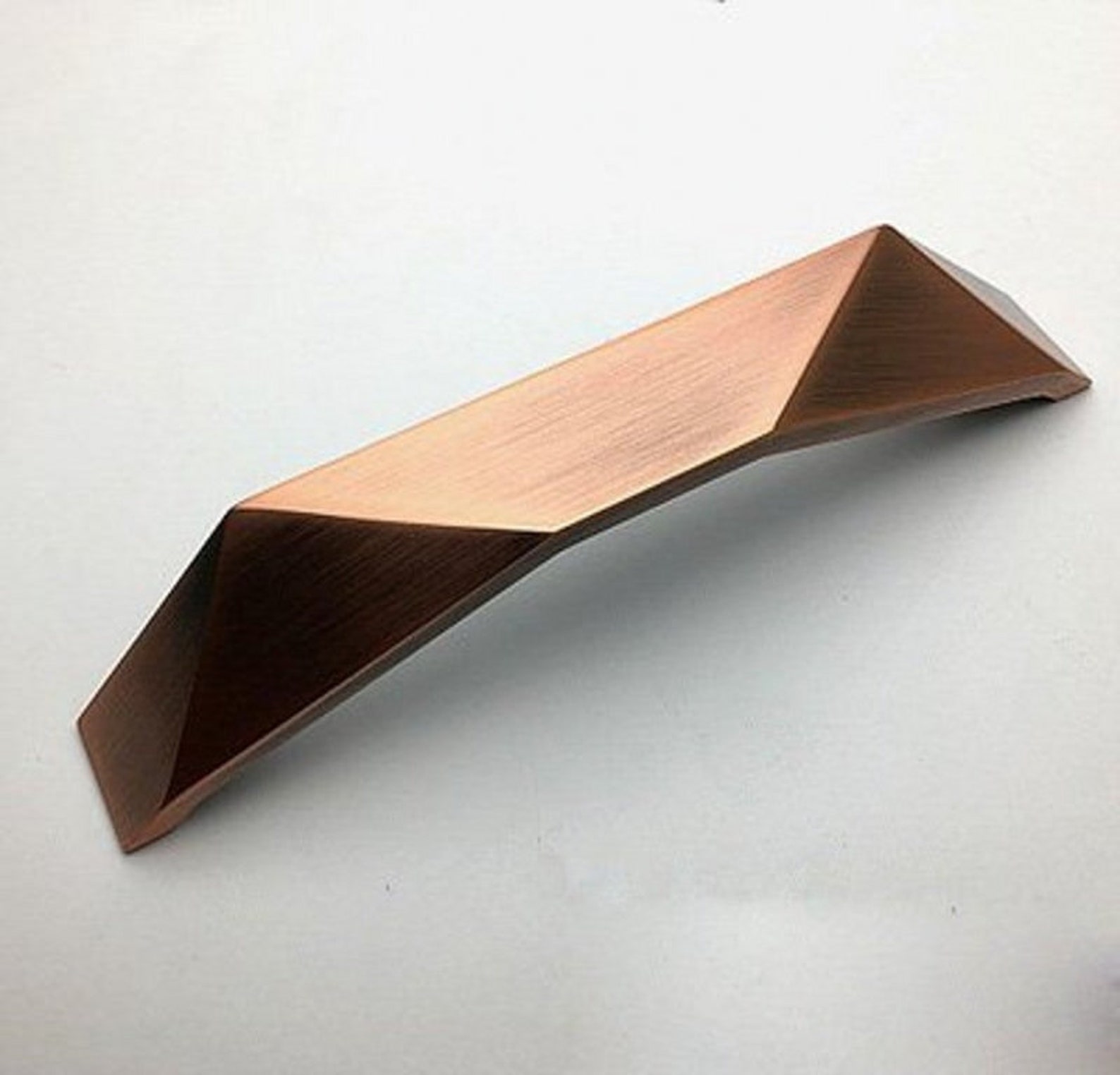 Brushed Copper Door Handles Drawer Pulls Handles Cabinet - Etsy UK