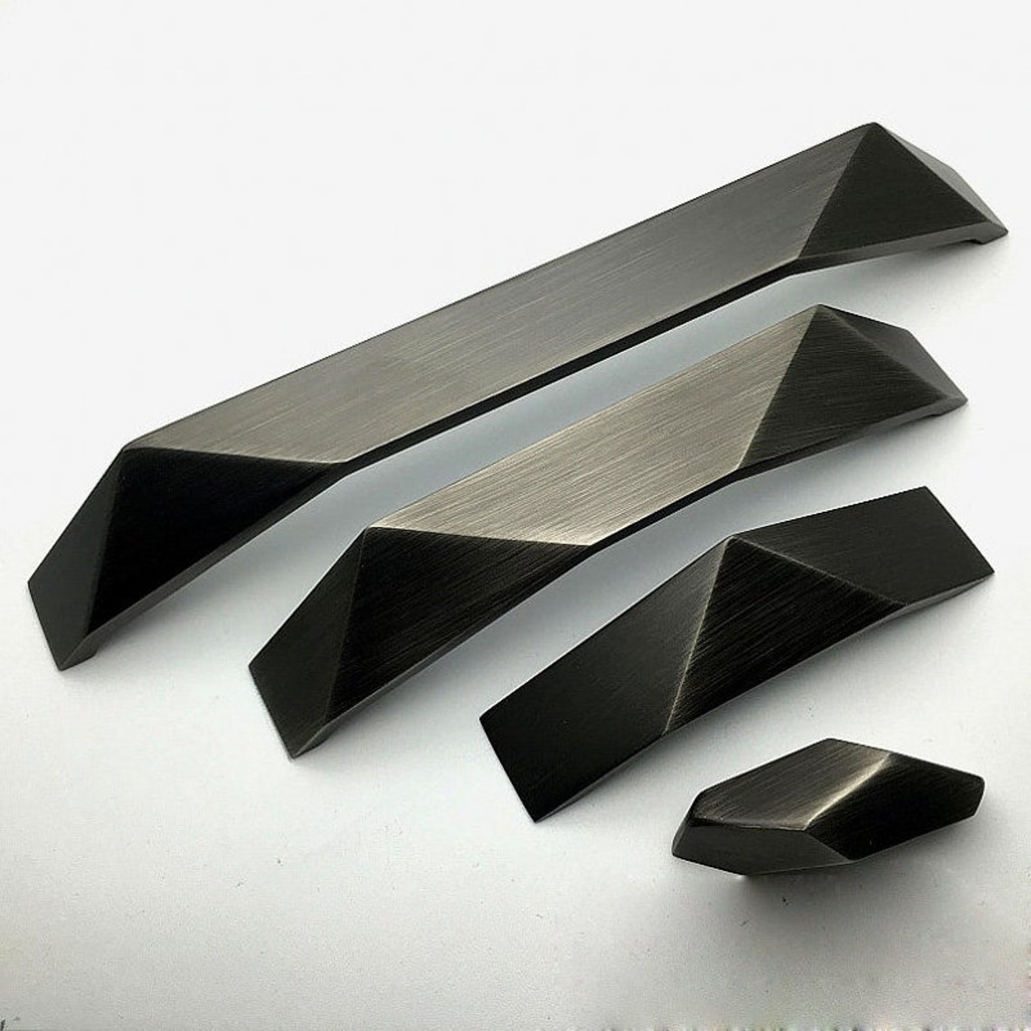 Brushed Copper Door Handles Drawer Pulls Handles Cabinet - Etsy UK