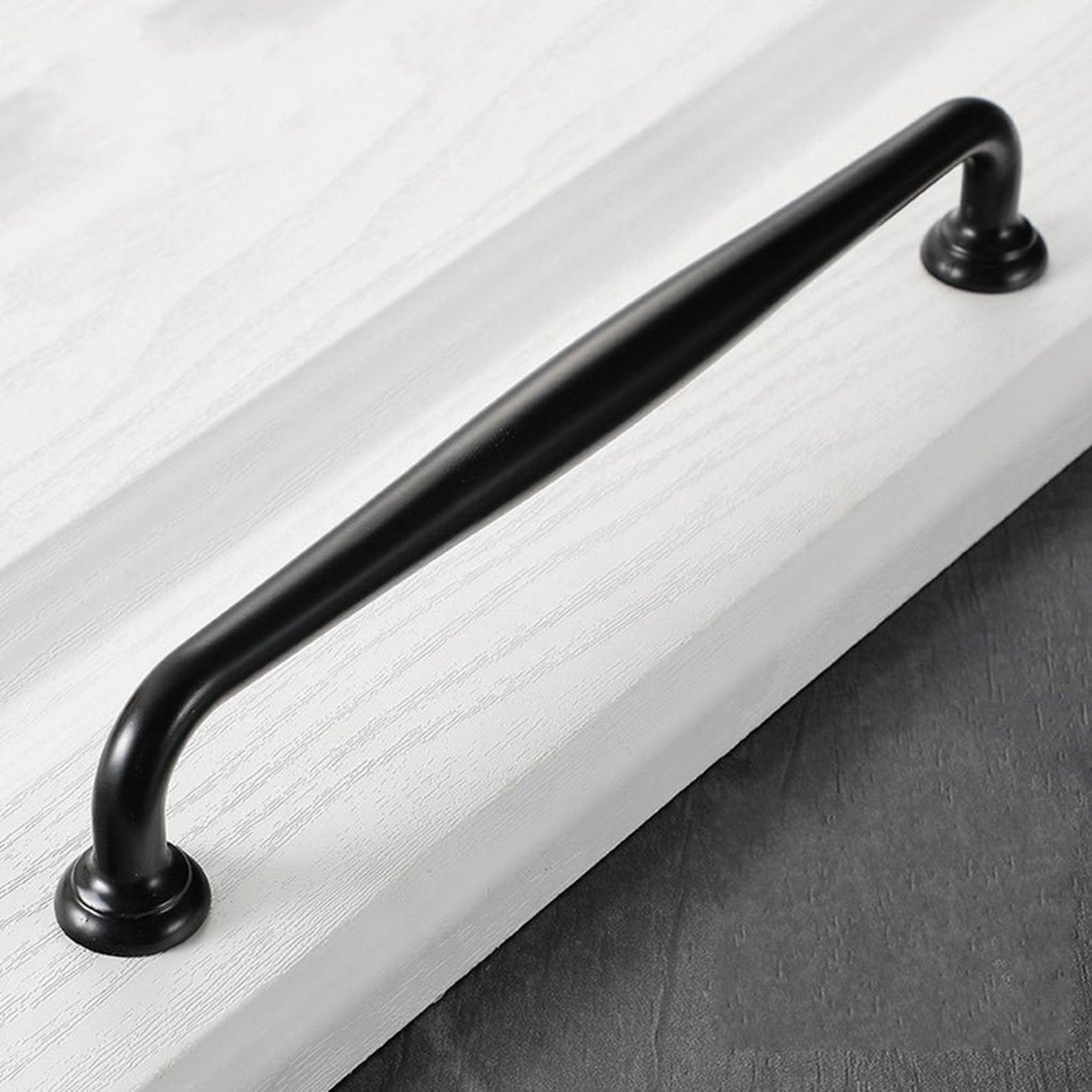 Black Door Handles Drawer Pulls Handles Dresser Pull Handle Kitchen ...