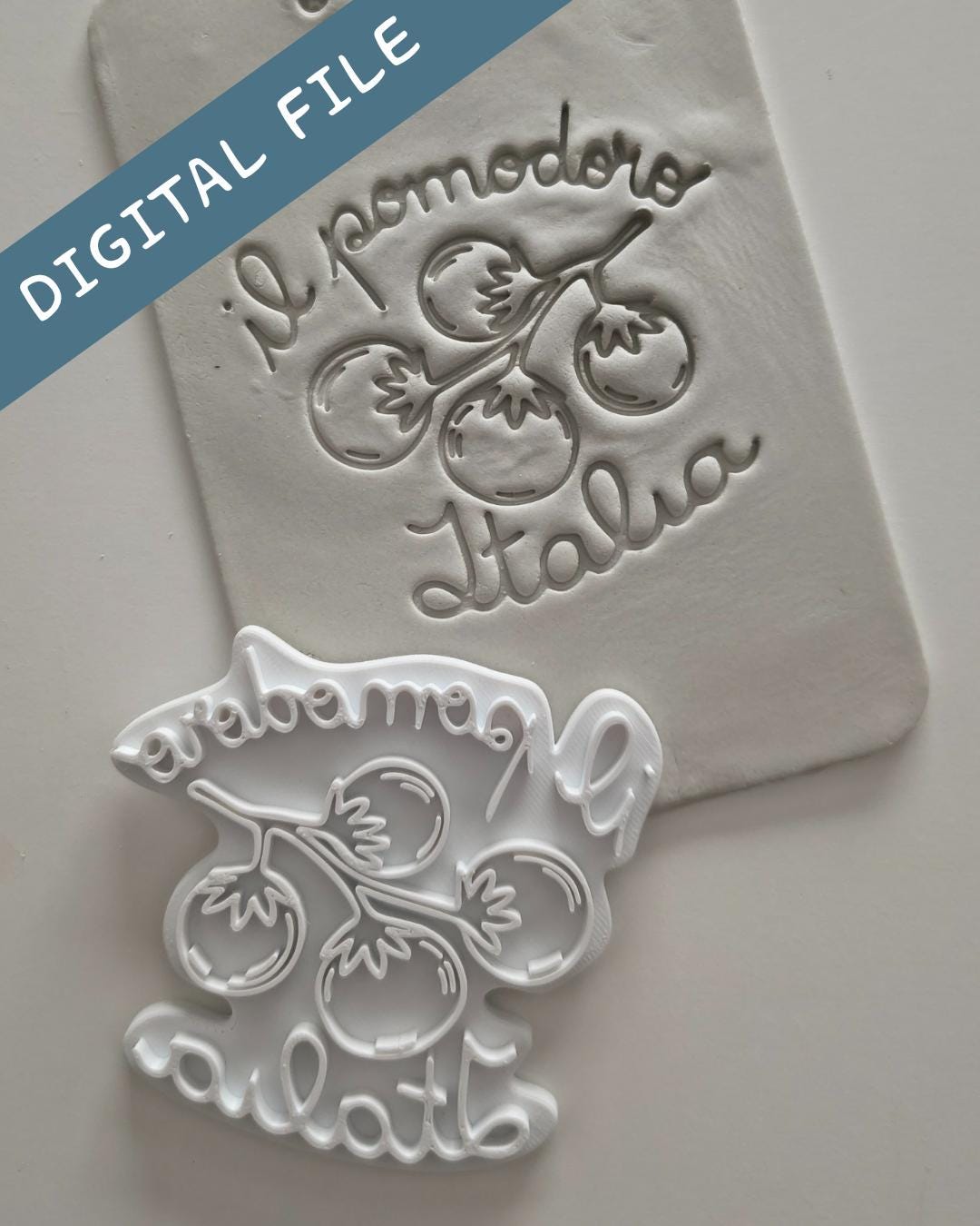 Tomato Stamp for Clay Designs (digital Download) - Etsy